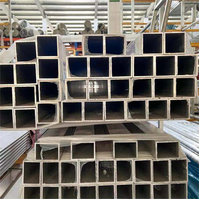 Aluminium Hollow Square Tube Bar 2x2 200x200 Telescopic Profile For ...