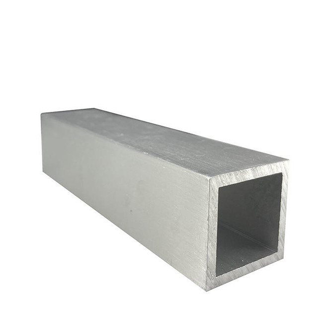 6063-T6 6061 Aluminum Square Tubing 1.5" 3" Alloy Internal Threaded For ...