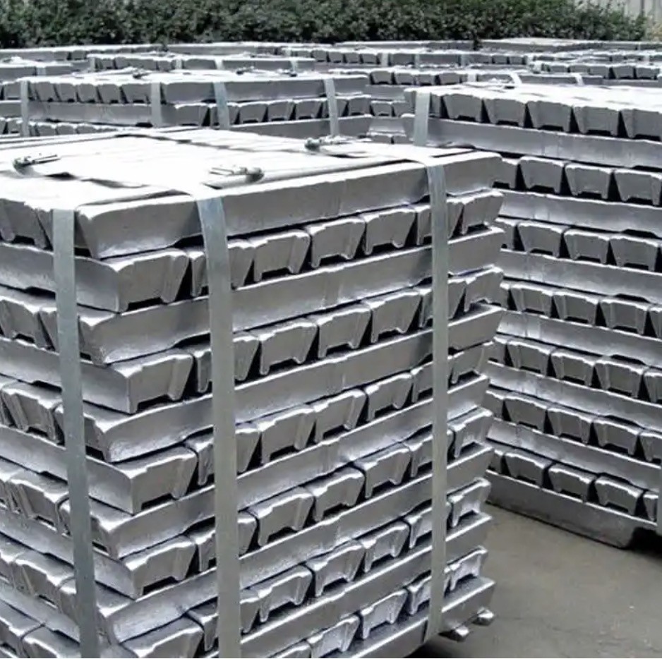 Packaging A7 Aluminum Ingots With Mill Finish And Chemical Composition ...